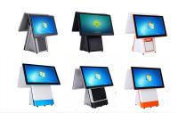 China 15.6 Inch Dual Screen POS Monitor with 1920x1080P Resolution and 10-Point Touch for Retail Systems for sale