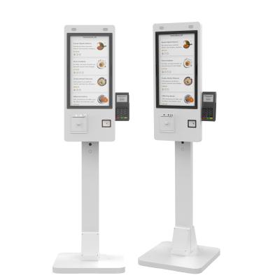 China All-in-One 32 Inch Touch POS Terminal with 1920x1080 Display and Built-in Thermal Printer for Self-Service for sale