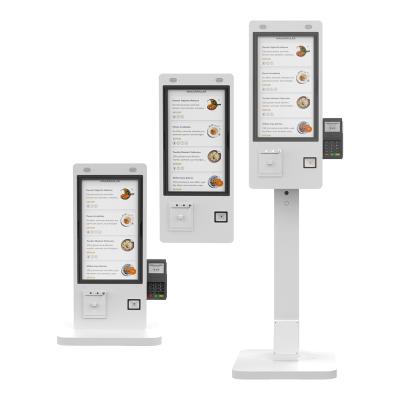 China All-in-One Self-Service Kiosk 21.5 Inch IPS POS Terminal with Secure Payment System for Retail for sale
