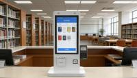 China Self-Service Terminal Kiosk 21.5-32 Inch Capacitive Touch IPS FHD Display 3 Mounting Options for sale
