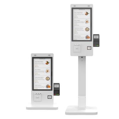 China 21.5 Inch Vertical Self-Service Payment Kiosk 1920x1080 All-in-One POS Touch Terminal for sale