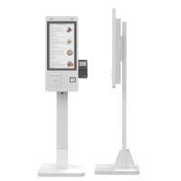China 21.5 Inch Vertical Self-Service Payment Kiosk with 1080P Touch Screen and Built-in Printer for sale