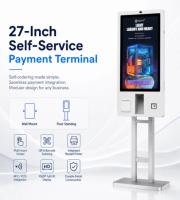 China 27 inch Vertical Touchless Self-Service Terminal Payment Kiosk for sale