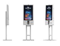 China 27 inch Vertical Touchless Self-Service Terminal Payment Kiosk for sale