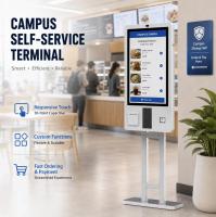China 27 inch Vertical Touchless Self-Service Terminal Payment Kiosk for sale