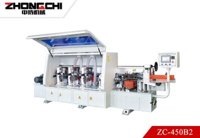 China Two Trimming Automatic Wood Edge Banding Machine With End Cutting for sale