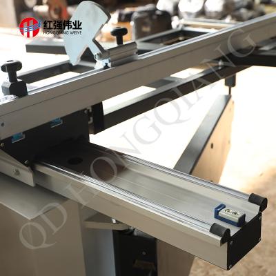 China Tilting Angle Saw Blade 0-45 Degrees Woodworking Sliding Table Saw Max Cutting Width 800mm Package Size 1050x1000x850mm Ensuring Wood Cutting for sale