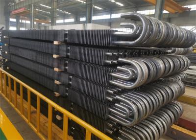 China High Strength Integrated Extruded Spiral Fin Tube Boiler Heat Exchanger 560°C for sale