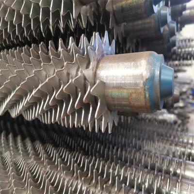 China Serrated Spiral Fin Tube Boiler Economizer 25.4mm OD High Heat Transfer Custom for sale