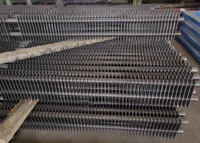China Carbon Steel H Fin Tube 2 Inch Fin Height 1 Inch Tube Diameter for Boiler Heat Exchanger for sale