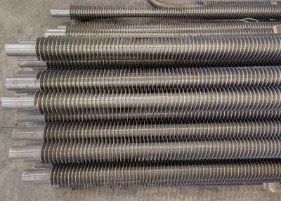 China Spiral Crimped Finned Tube Heat Exchanger 16mm Fin Height 2.1mm Pitch for sale