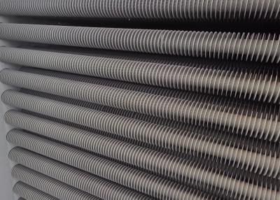China Stainless Steel Serrated Fin Tube for Boiler Pressure Parts 12.7-18mm OD for sale