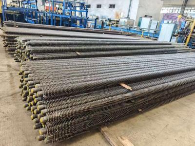 China HF Welded Carbon Steel Spiral Finned Tube 2 Inch Fin Height 1 Inch Tube Diameter for Boilers for sale