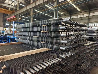 China Customized Industrial Boiler Spiral Double H Fin Tubes High Safety Energy Saving 20mm Base Pipe for sale