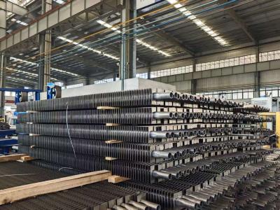 China Carbon Steel H Fin Tube Boiler Economizer 2 Inch Fin Height 1 Inch Tube Diameter ISO9001 for sale