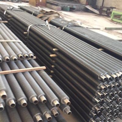 China H-Type Finned Tube Heat Exchanger 25.4mm Base Tube OD for Boiler Waste Heat Recovery for sale