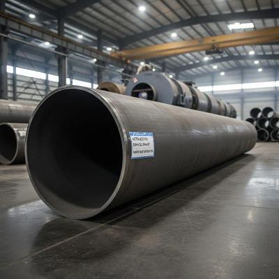 China ASTM A335 P91 Alloy Steel Seamless Boiler Tube 610mm OD 30mm WT for High Pressure Power Plant for sale