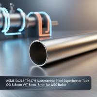 China ASME SA213 TP347H Niobium Stabilized Superheater Tube 50.8mm OD for USC Boiler for sale