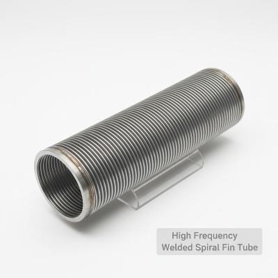 China High Frequency Welded Spiral Fin Tube 38mm OD 0.8mm Thickness 12.5mm Height for HRSG Economizer for sale