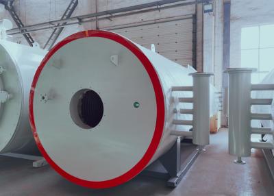 China ASME Standard 75kCal/H Horizontal Oil Fired Steam Boiler with 1.1MPa Design Pressure and 320°C Max Temperature for sale