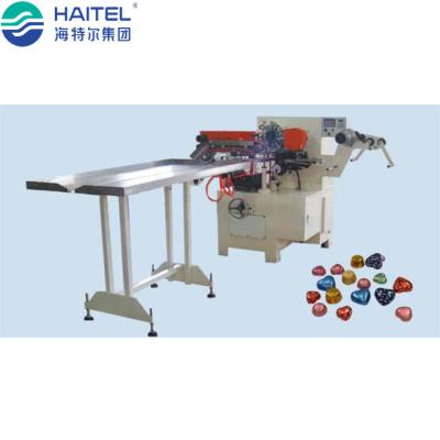 China 160 - 180pieces/Min Flat Automatic Chocolate Packing Machine For Food Aluminum Foil for sale