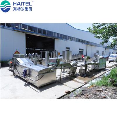 China 380v Automatic Frozen French Fries Making Machine Production Line For Factory for sale