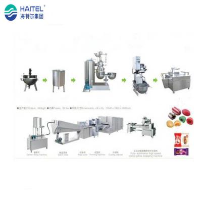 China SUS304 Automatic Center Filling Hard Candy Making Machine High Speed For Factory for sale