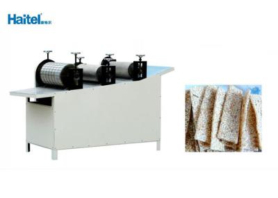 China Simple Structure Candy Molding Machine , Sesame Bar Candy Cutting Machine for sale