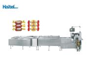 China 380v PLC SS Chocolate Double Twist Packing Machine 360pcs/Min for sale