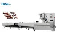 China Full Automatic Chocolate Horizontal Flow Pack Machine Preset Parameters for sale