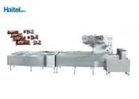 China Full Automatic Chocolate Horizontal Flow Pack Machine Preset Parameters for sale