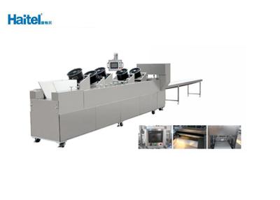 China Peanut Cereal Bar Production Line , Granola Bar Cutting Machine No Stop Slitting for sale