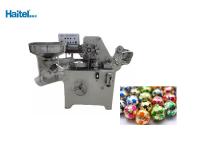 China Ball Chocolate Foil Wrapping Machine , Small Scale Flow Wrap Packaging Machine for sale