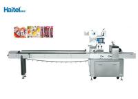China Multifunctional Cookie Wrapping Machine Horizontal Flow Type Stable Performence for sale