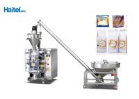 China Servo Motor Powder Sachet Filling Machine Film Drawing Down System Controlled for sale