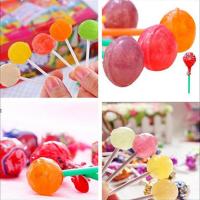 China Die Forming Ball Lollipop Candy Making Machine 3.5kw Rod Insertion for sale