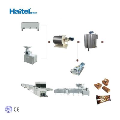 China White  CE ISO Certificated  different shape chocolate making machine for small production for chocolate coating for sale