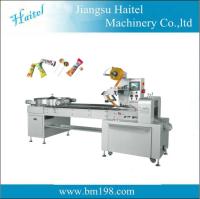 China Airproof Hard Candy Pillow Packing Machine 300pcs/Min for sale