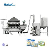 China Fully automatic oatmeal cereal wheat oat flakes making machine cerelac line for sale