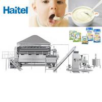 China Gluten Free Grain Instant Baby Food Processing Equipment PLC Control for sale