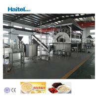 China Automatic Oatmeal Oat Flakes Baby Food Production Line 15kw for sale