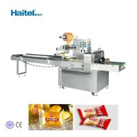 China 380V Candy Bar Horizontal Pack Machine For Puffed Snack Food for sale
