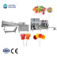 China 50 HZ Flat Gorgeous Lollipop Making Machine Stainless Steel Frame for sale