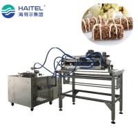 China 0.4 Kw Stainless Steel Chocolate Decorating Machine For Snack Food Factory for sale