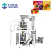 China 380v Vertical Weighing Gummy Bear Candy Packaging Machine For Food Products for sale