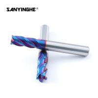 China 4 Flutes Solid Carbide End Mills for sale