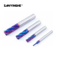 China 4 Flutes Solid Carbide End Mills for sale