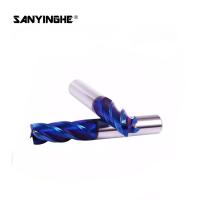 China HRC65 Corner Radius Solid Carbide End Mills 4 Flutes Nano Coating Milling Cutting Tools for sale