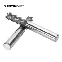China HRC55 Cnc End Mills Ball Nose 4 Flutes End Mill Solid Tungsten Carbide Milling Cutting Tool for sale