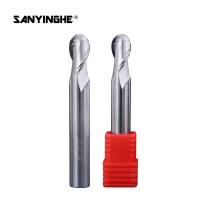 China CNC Solid Carbide Ball Nose End Mills Spheroidal Milling Cutter For Aluminum for sale